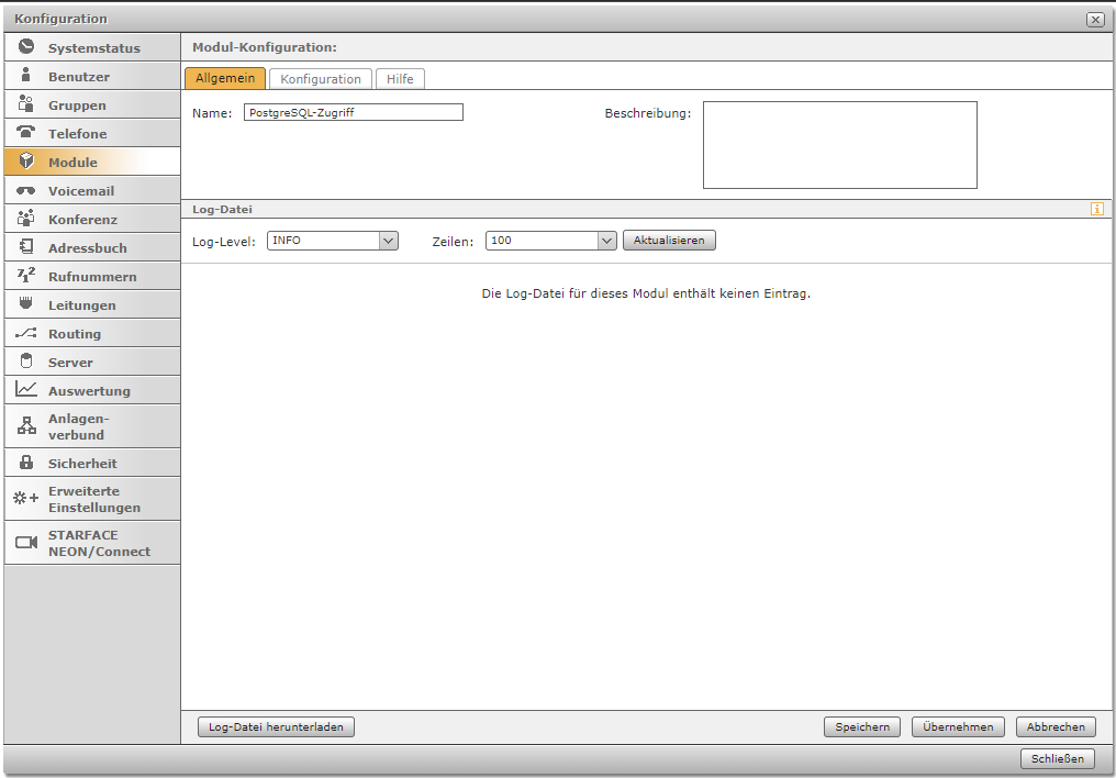 PostgreSQL-Zugriff :: o-byte.com Dokumentationen